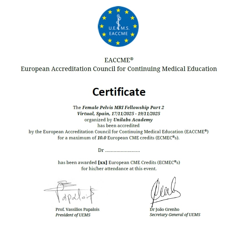 EACCME Accreditation and Trusted Provider Status | Unilabs Academy ...